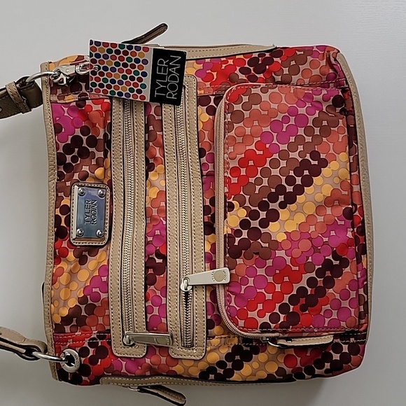 Tyler Rodan | Bags | Tyler Rodan Kingston Sorbet Crossbody Purse Tan ...